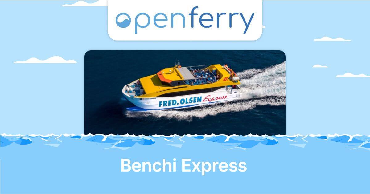 Benchi Express Live Tracking, Information & Tickets | Fred. Olsen ...