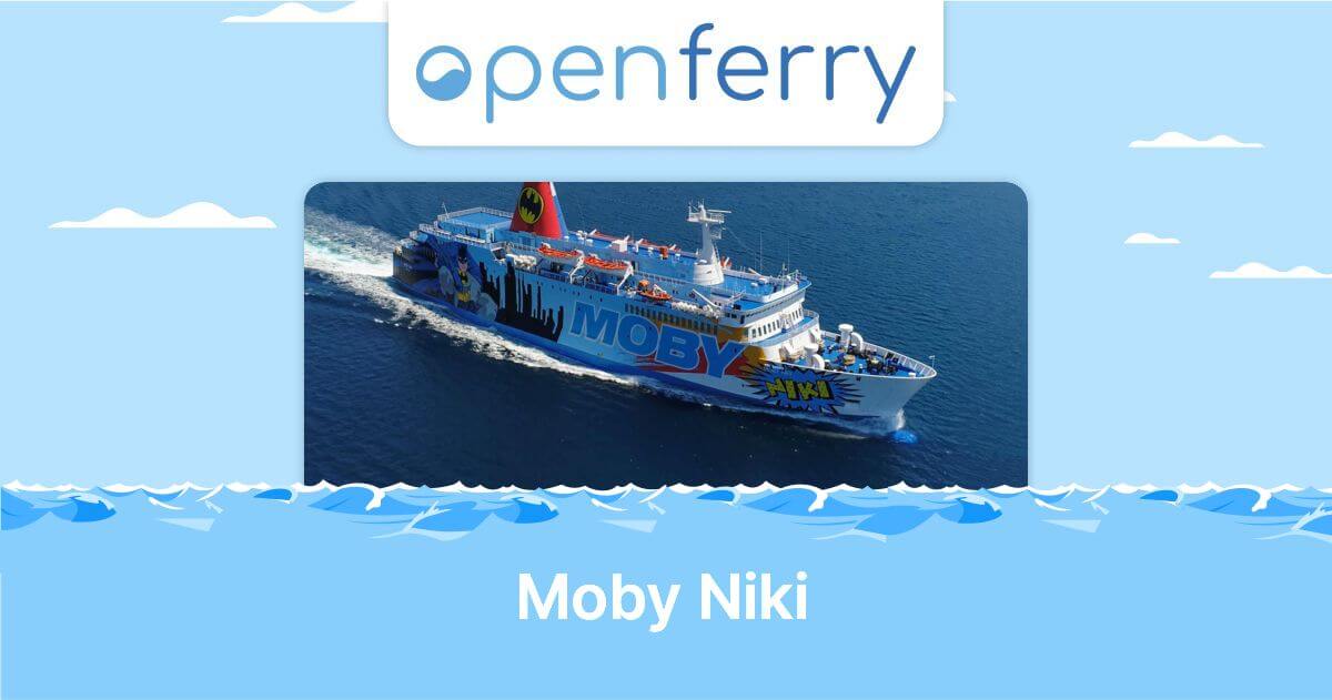 Moby Niki Live Tracking, Information & Tickets | Moby Lines | Openferry