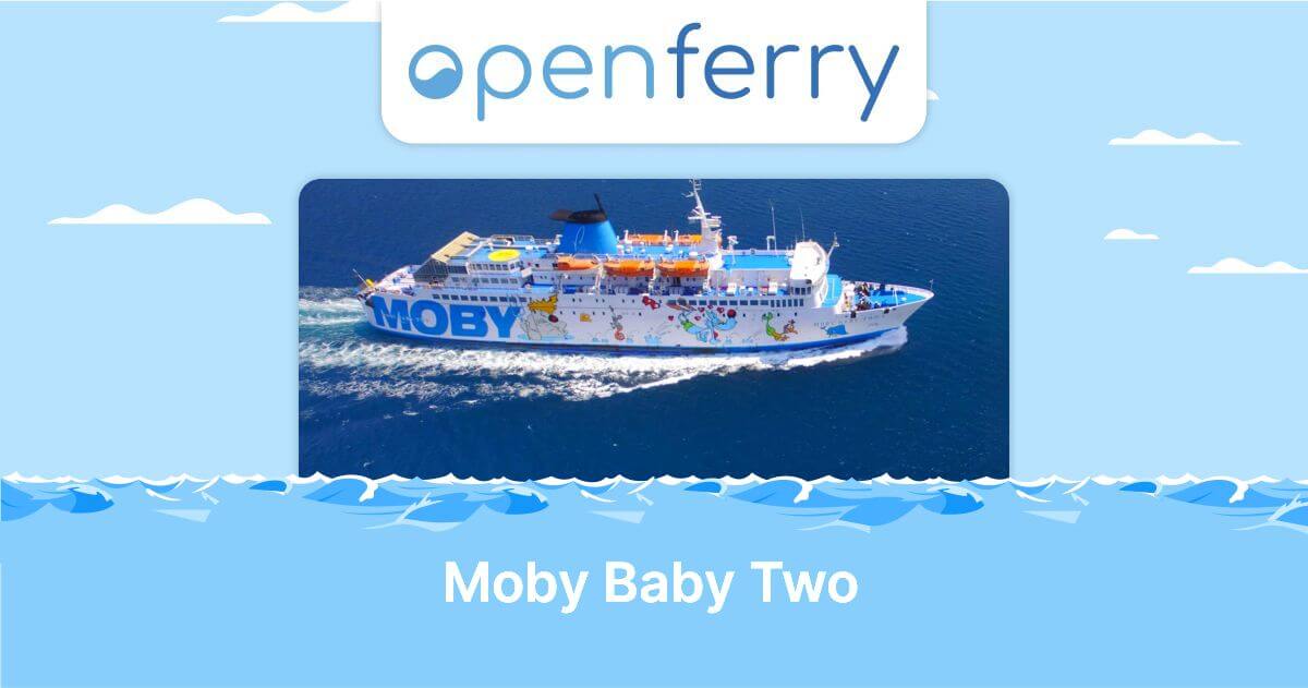 Moby Baby Two Live Tracking, Information & Tickets | Moby Lines | Openferry