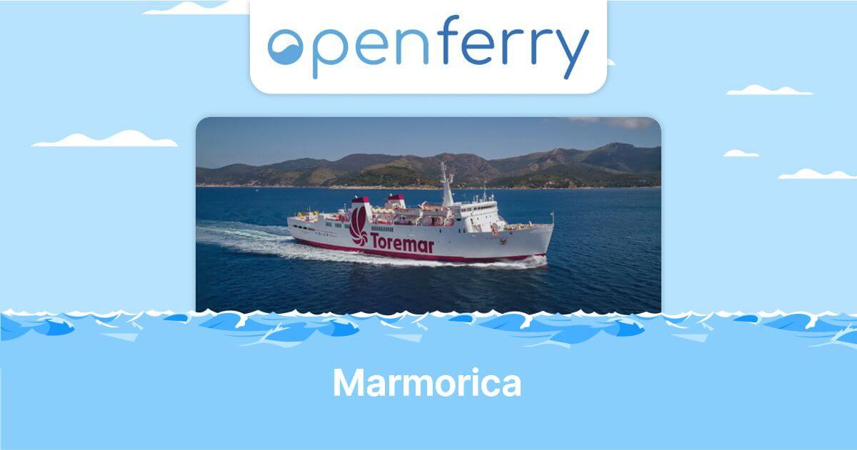 Marmorica Live Tracking, Information & Tickets | Toremar | Openferry