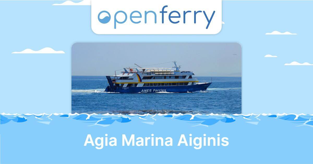 Agia Marina Aiginis Live Tracking, Information & Tickets | ANES | Openferry