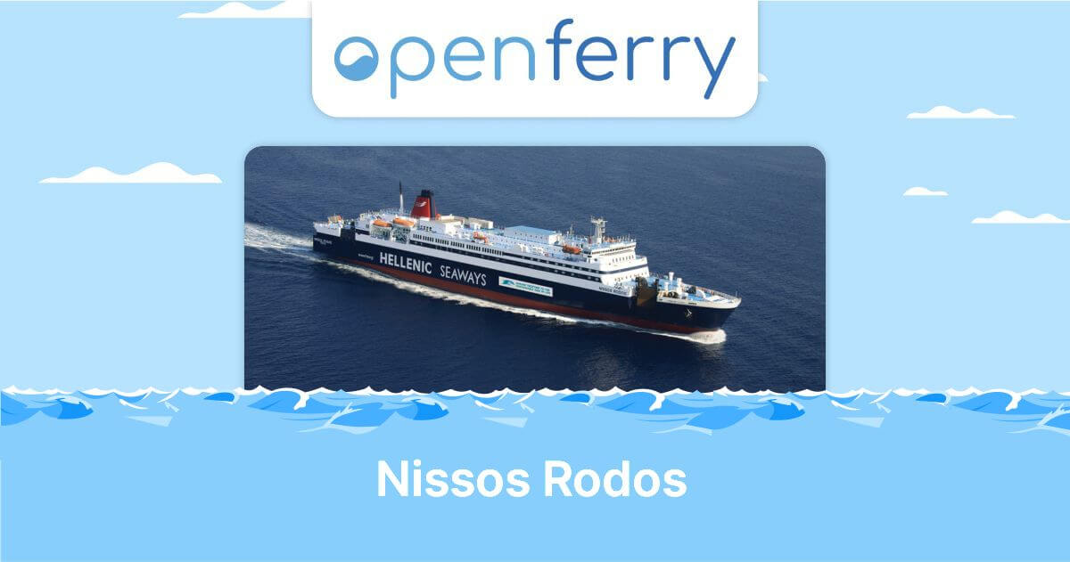 Nissos Rodos Live Tracking, Information & Tickets | Hellenic Seaways ...