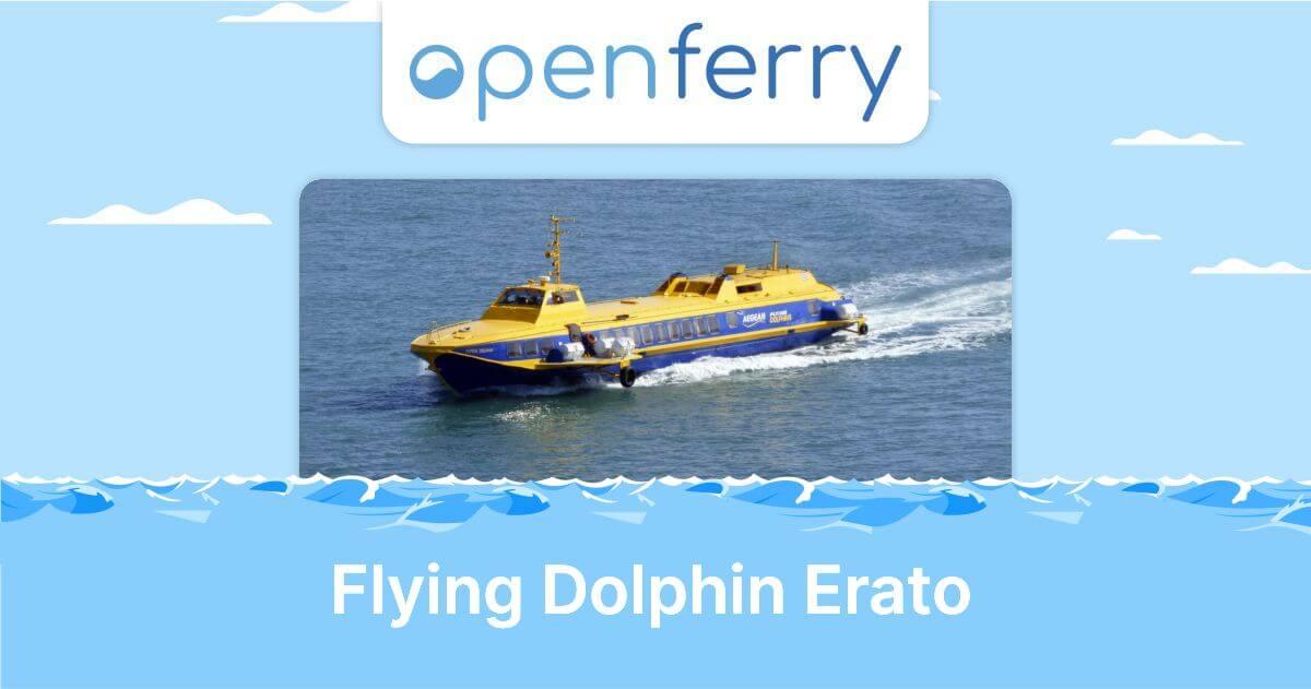 Flying Dolphin Erato Live Tracking, Information & Tickets | Aegean ...