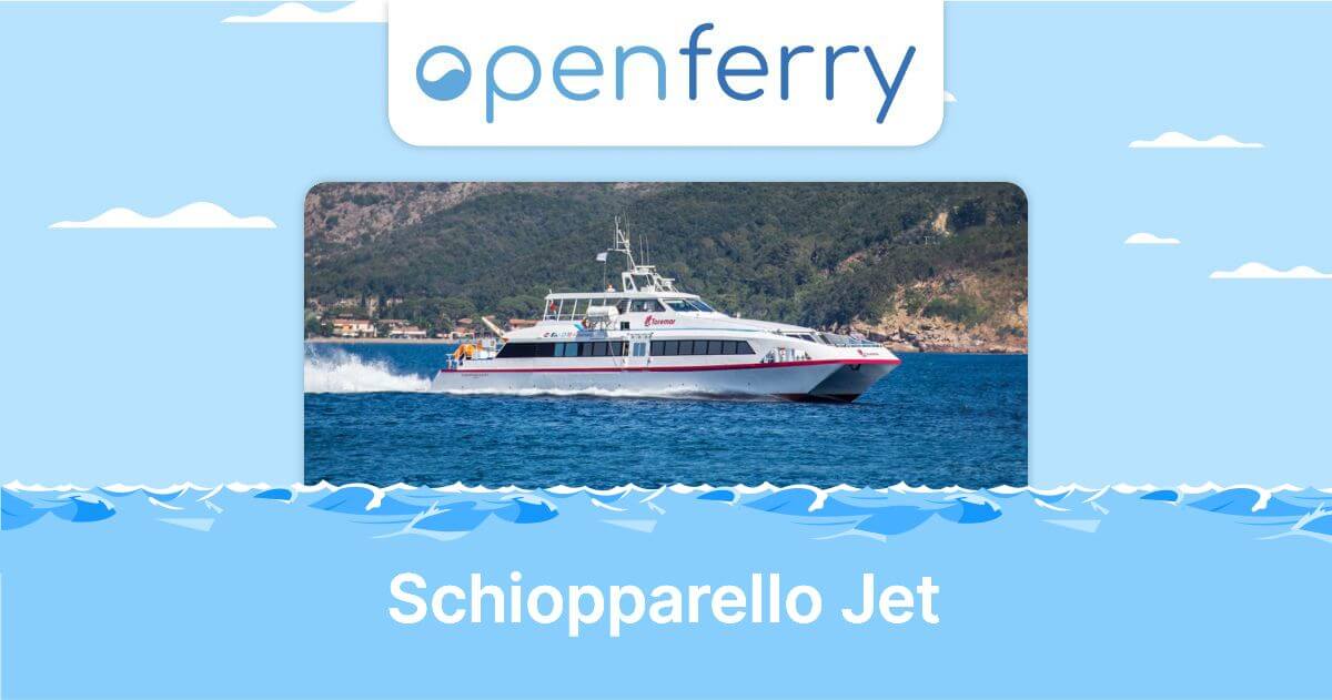 Schiopparello Jet Live Tracking, Information & Tickets | Toremar | Openferry