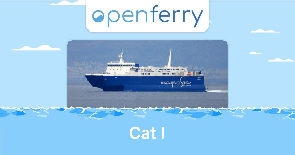 Cat I Live Tracking, Information & Tickets | Magic Sea Ferries | Openferry