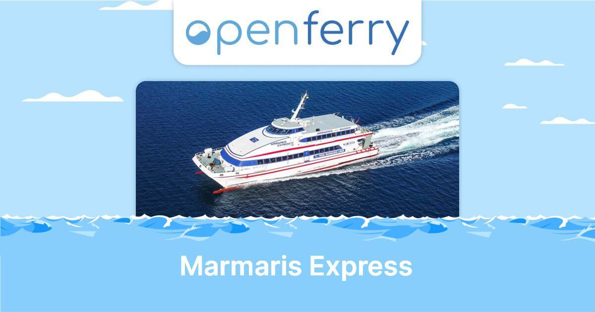 Marmaris Express Live Tracking, Information & Tickets | Yesil Marmaris ...