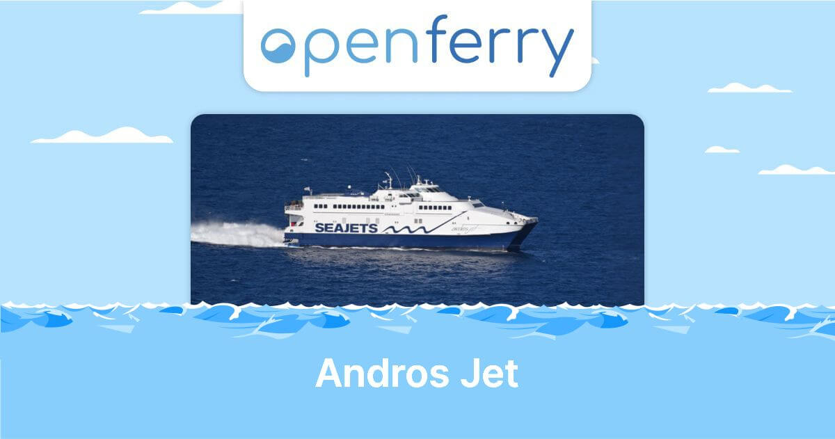 Andros Jet Live Tracking, Information & Tickets | SeaJets | Openferry