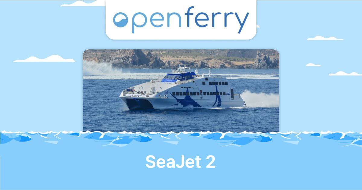Super Jet 2 Live Tracking, Information & Tickets | SeaJets | Openferry