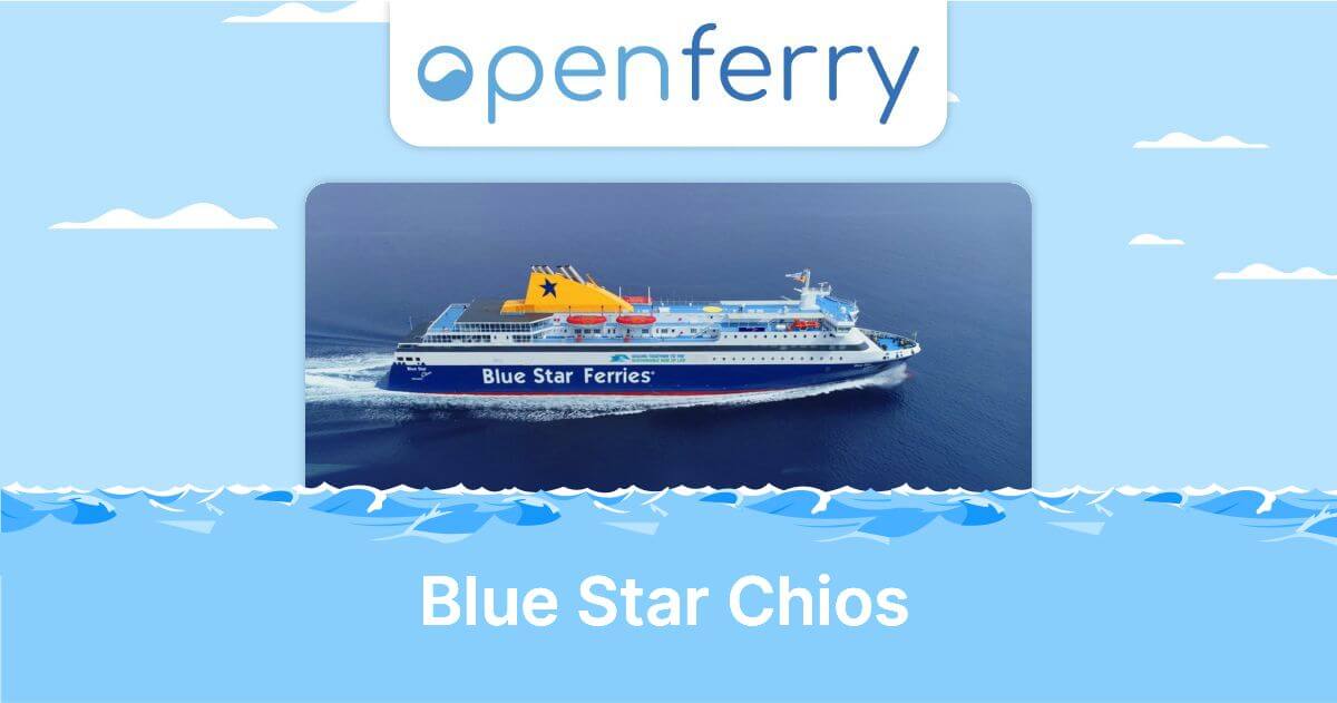 Blue Star Chios Live Tracking, Information & Tickets | Blue Star ...