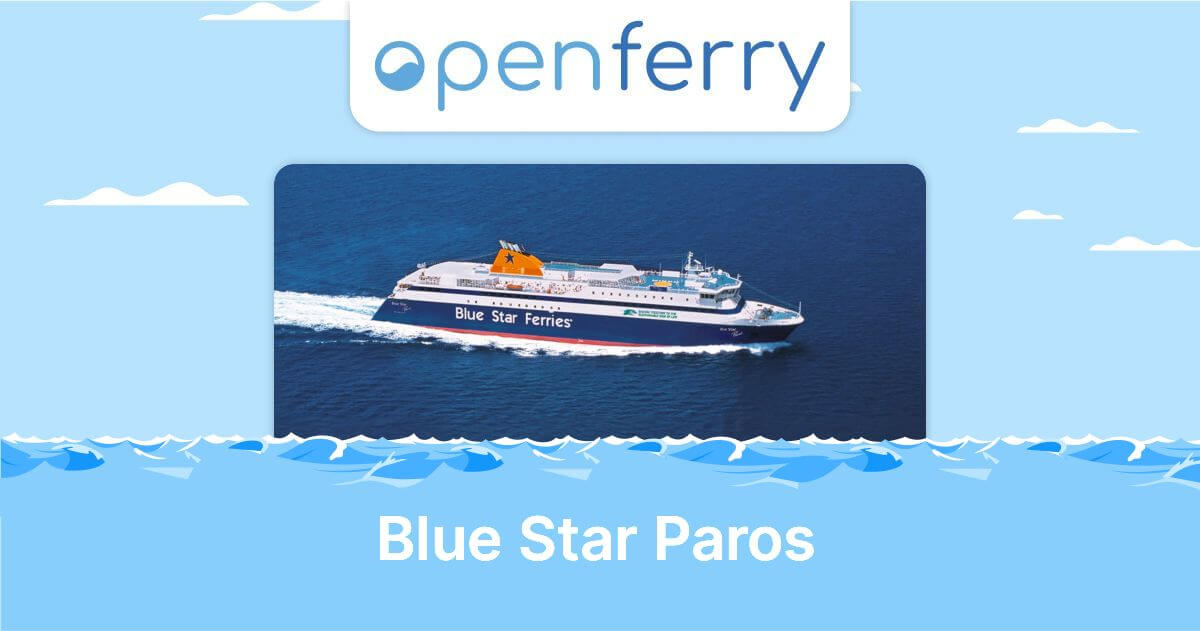 Blue Star Paros Live Tracking, Information & Tickets | Blue Star ...