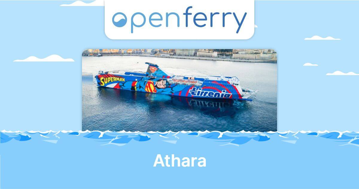 Athara Live Tracking, Information & Tickets | Tirrenia | Openferry