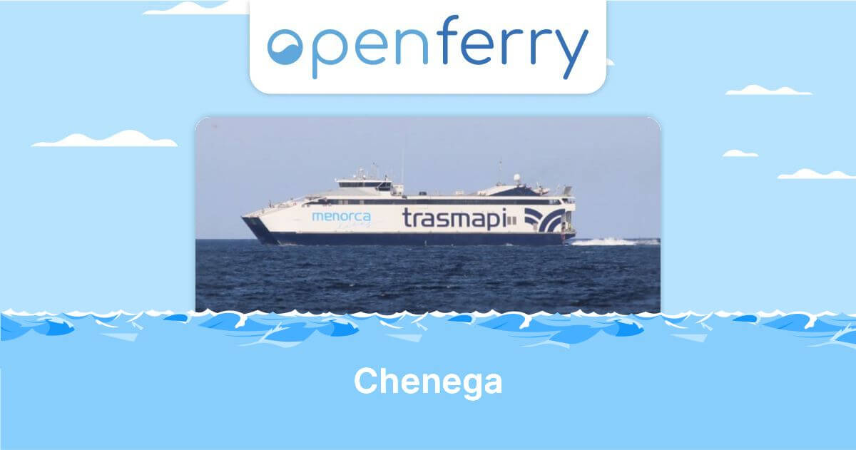 Chenega Live Tracking, Information & Tickets | Trasmapi | Openferry