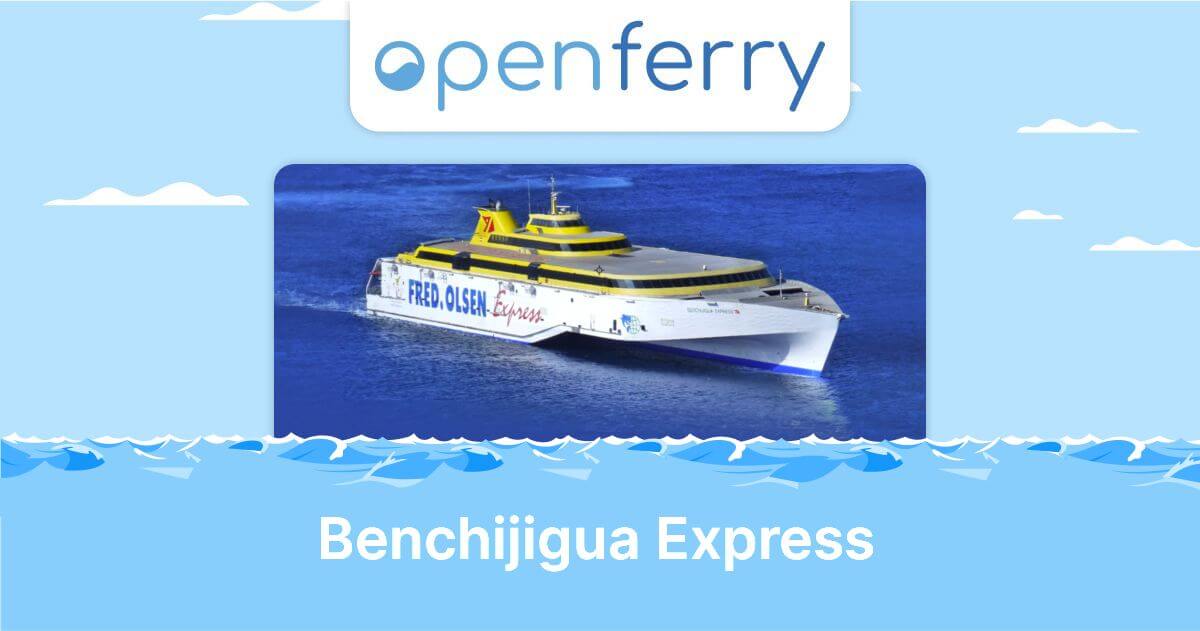 Benchijigua Express Live Tracking, Information & Tickets | Fred. Olsen ...