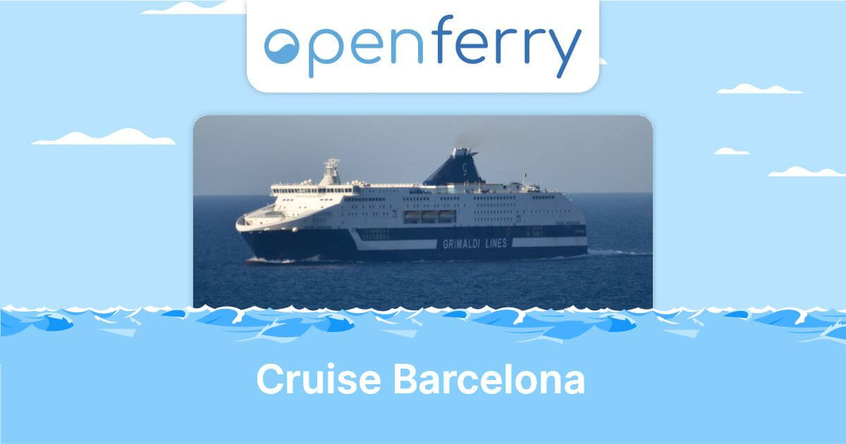 Cruise Barcelona Live Tracking, Information & Tickets | Grimaldi Lines | Openferry