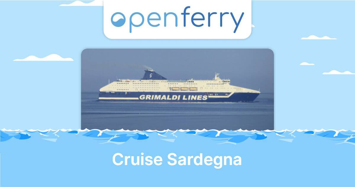 Cruise Sardegna Live Tracking, Information & Tickets | Grimaldi Lines | Openferry
