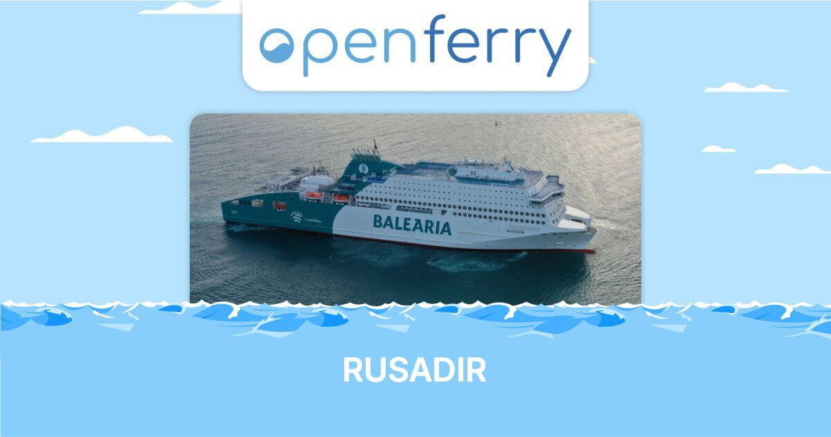 RUSADIR Live Tracking, Information & Tickets | Balearia | Openferry