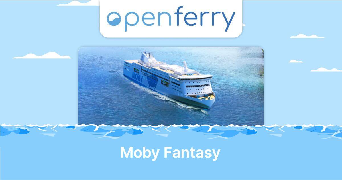Moby Fantasy Live Tracking, Information & Tickets | Moby Lines | Openferry