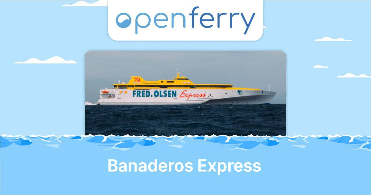 Banaderos Express Live Tracking, Information & Tickets | Fred. Olsen ...